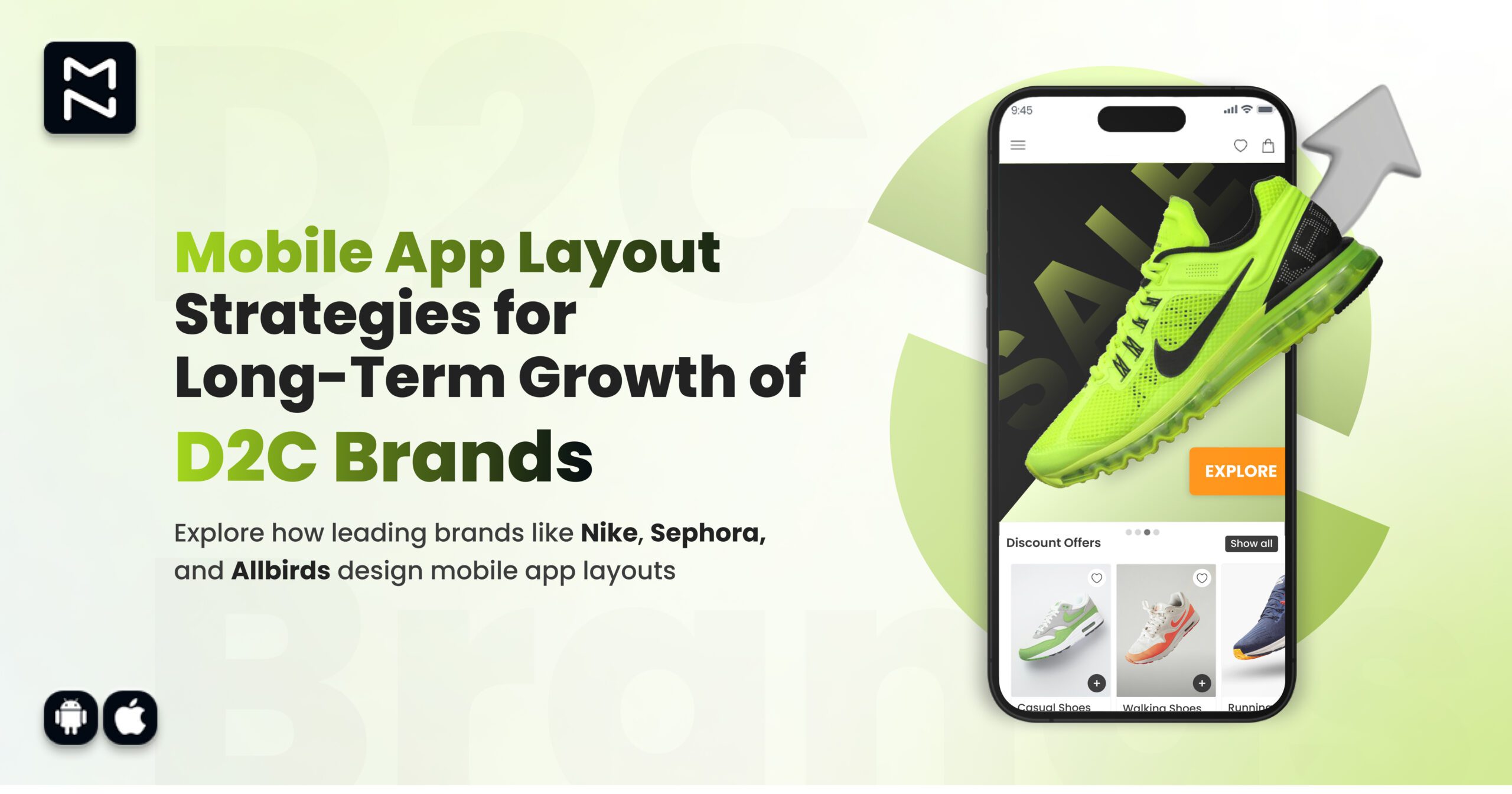 Mobile App Layouts That Drive D2C Growth and User Retention